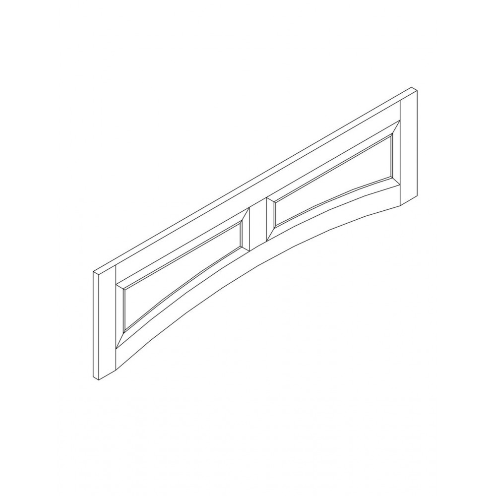 Raised Panel Valance 48
